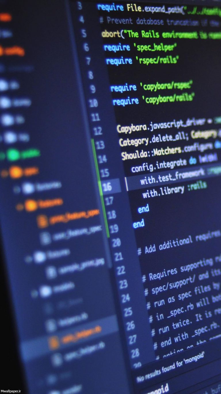 والپیپرهای برنامه نویسی - موبایل